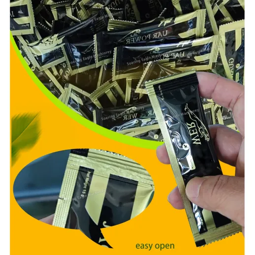 Paste Honey 10g 15g sachet packing machine three side sealing sachet ...