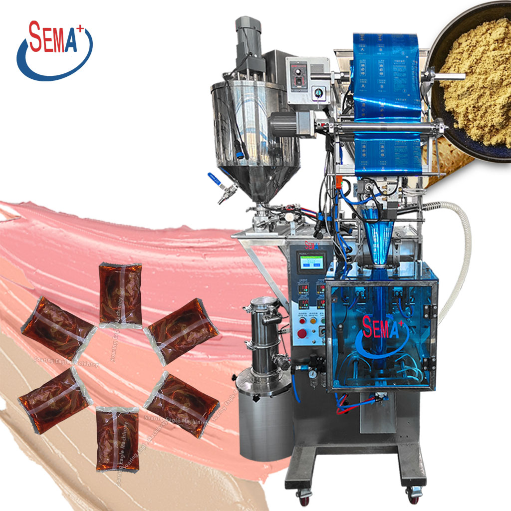 Multifunctional Double Pump Filling and Sealing Two Pumps Liquid Powder ...