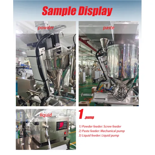 Multi Hopper Sachet Packing Machine for Beverages.