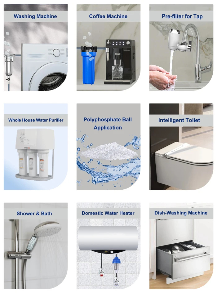 Kaidefei NSF Certified 1mm Polyphosphate Scale Inhibitor Ball