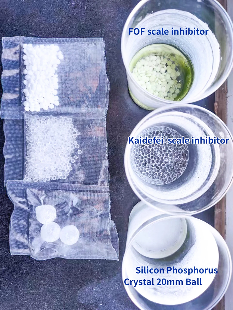 Kaidefei NSF Certified 1mm Polyphosphate Scale Inhibitor Ball