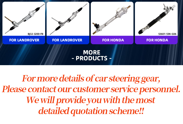 for VW Gol 377422065C High-Quality LHD Power Steering Rack & Pinion