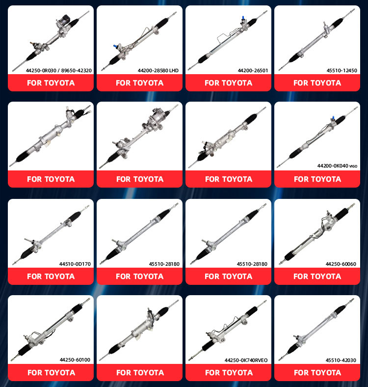 for VW Gol 377422065C High-Quality LHD Power Steering Rack & Pinion