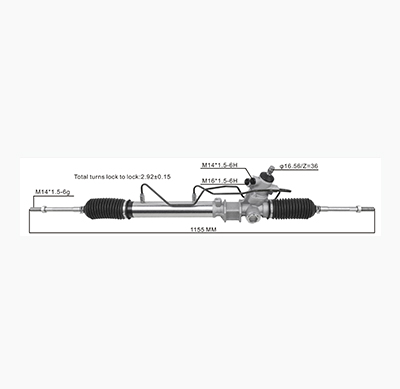 44250-26350 Steering Gears for Toyota Hiace IV Bus VAN 1989-2006 LHD - 2.7L