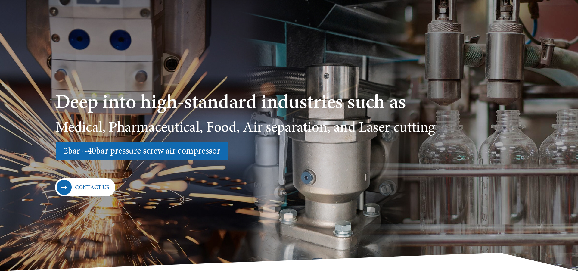 Two-stage compressed air compressor Exporter Alink Energy Equipment