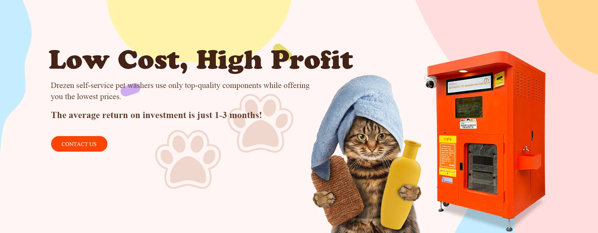 Automatic Pet Washing Machine: Quick, Easy, and Mess-Free Pet Cleaning ...