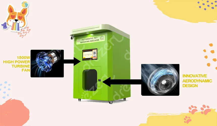 智能自动化洗狗机自助宠物梳毛清洁机器动物清洁浴缸