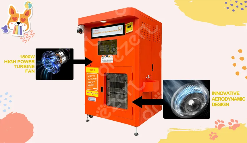 Try Drezen Automatic Pet Washing Machine and Keep Pets Clean Anywhere