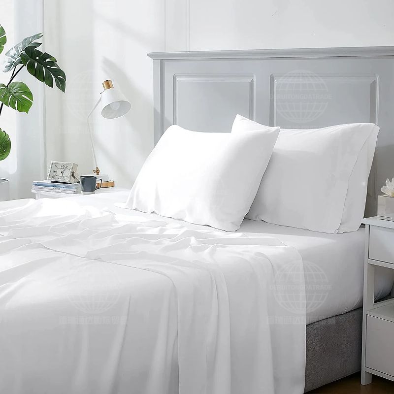 100% Bamboo Fiber Bed Four Sets Customized