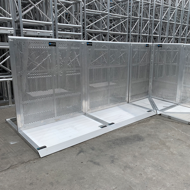 Aluminum Crowd Barriers for Concert Crowd Control