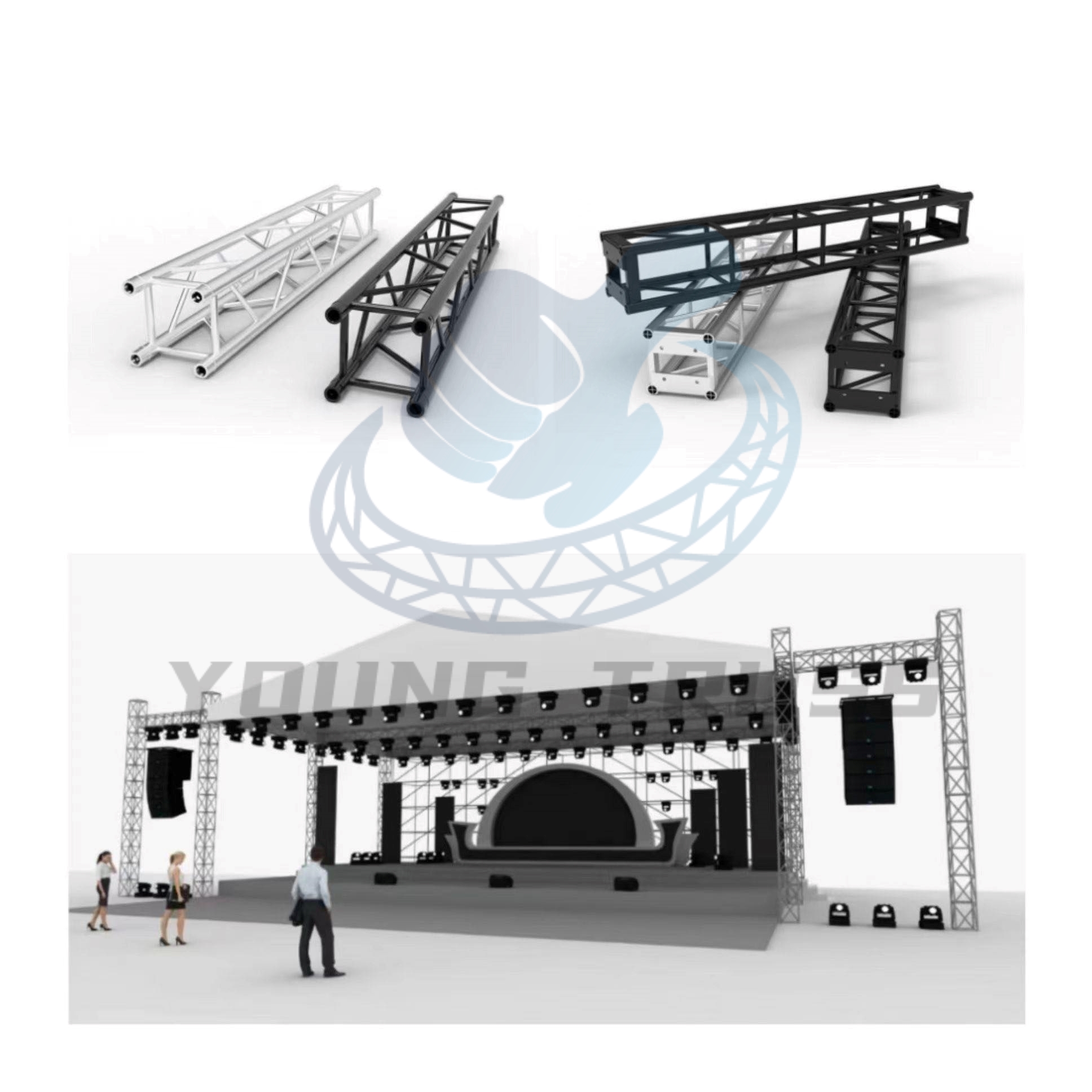 Aluminum Lighting Stage Truss - Roof & Event Truss