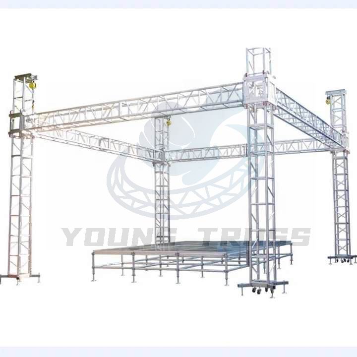 Stage Truss for Podium: Aluminum Frame Concert Solution