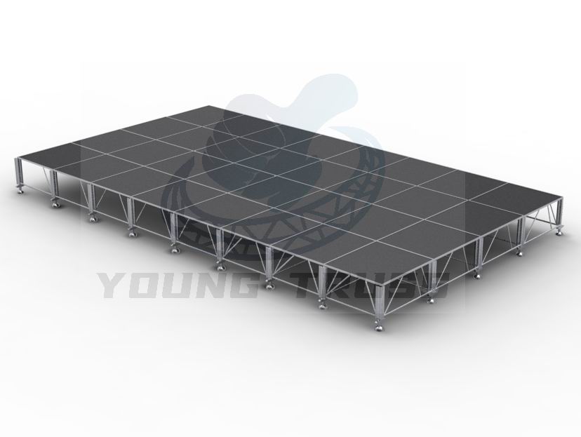 Portable Aluminum Stage Platform for Outdoor Events