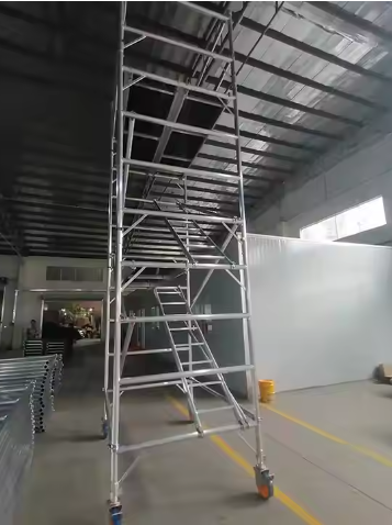 Telescopic Aluminum Construction Scaffolding Systems
