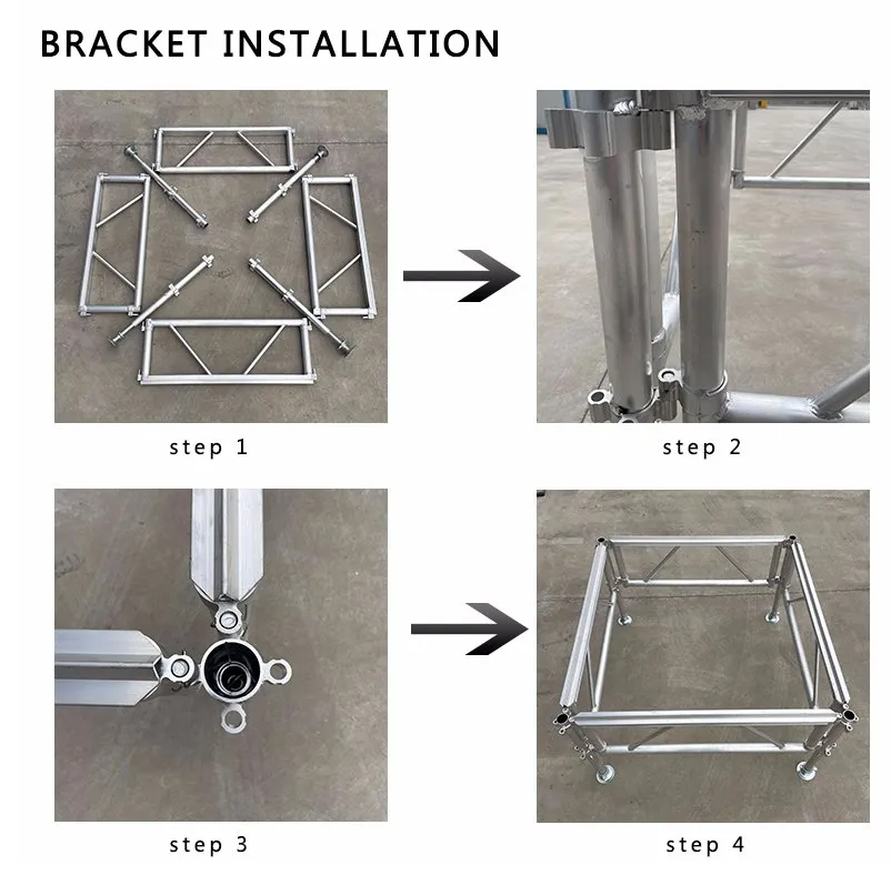 Aluminum Modular Outdoor Wedding Stage Truss System