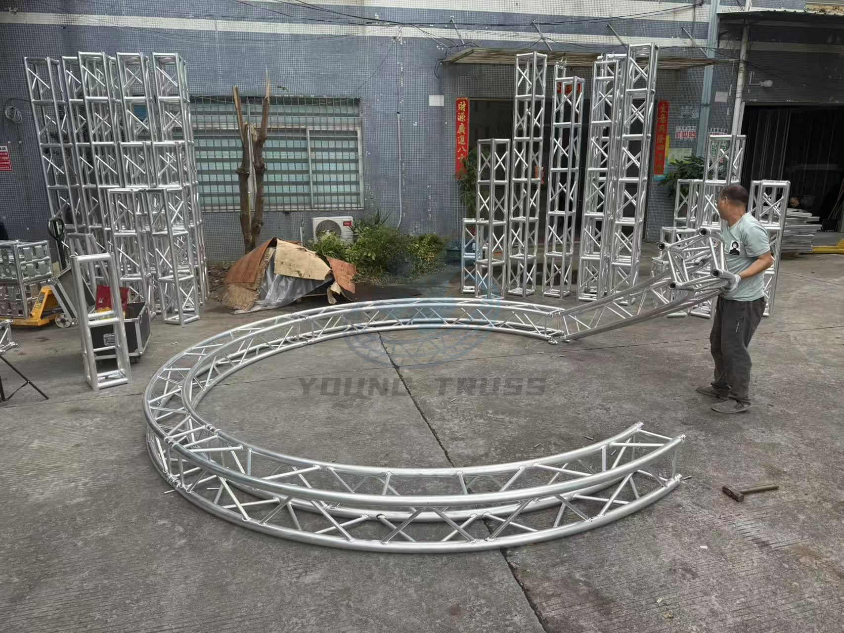 High-Quality Diameter 6m 10m 16m Circle Truss