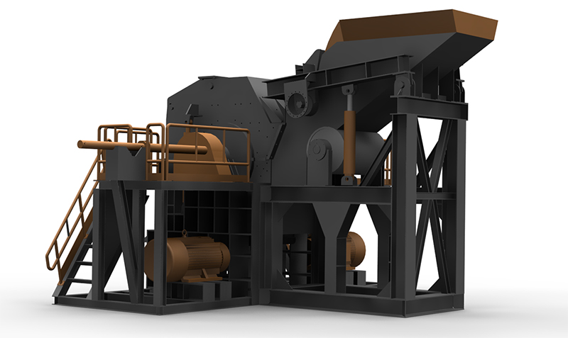 Scrap metal Shredder, Cast Aluminum Shredder ,Hammer Mill Crusher