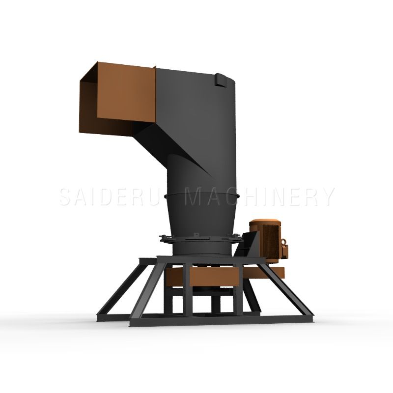 Hammer head is installed inside the Vertical Shredder