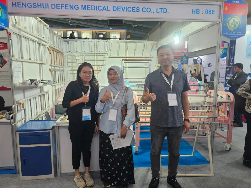 Hengshui Defeng Medical shines at the medical exhibition, and its ...