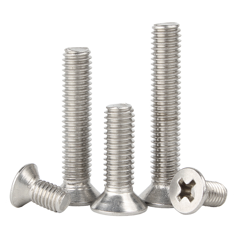 Countersunk Machine Screws, Stainless Steel Machine Screw, Phillips ...