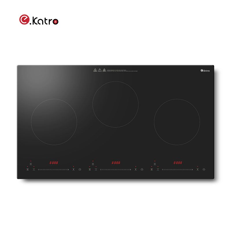 Horizontal Three Zone Induction Cooktop