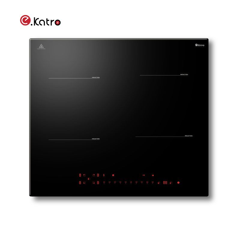 Quadruple Zone Hidden Control Panel Induction Stove