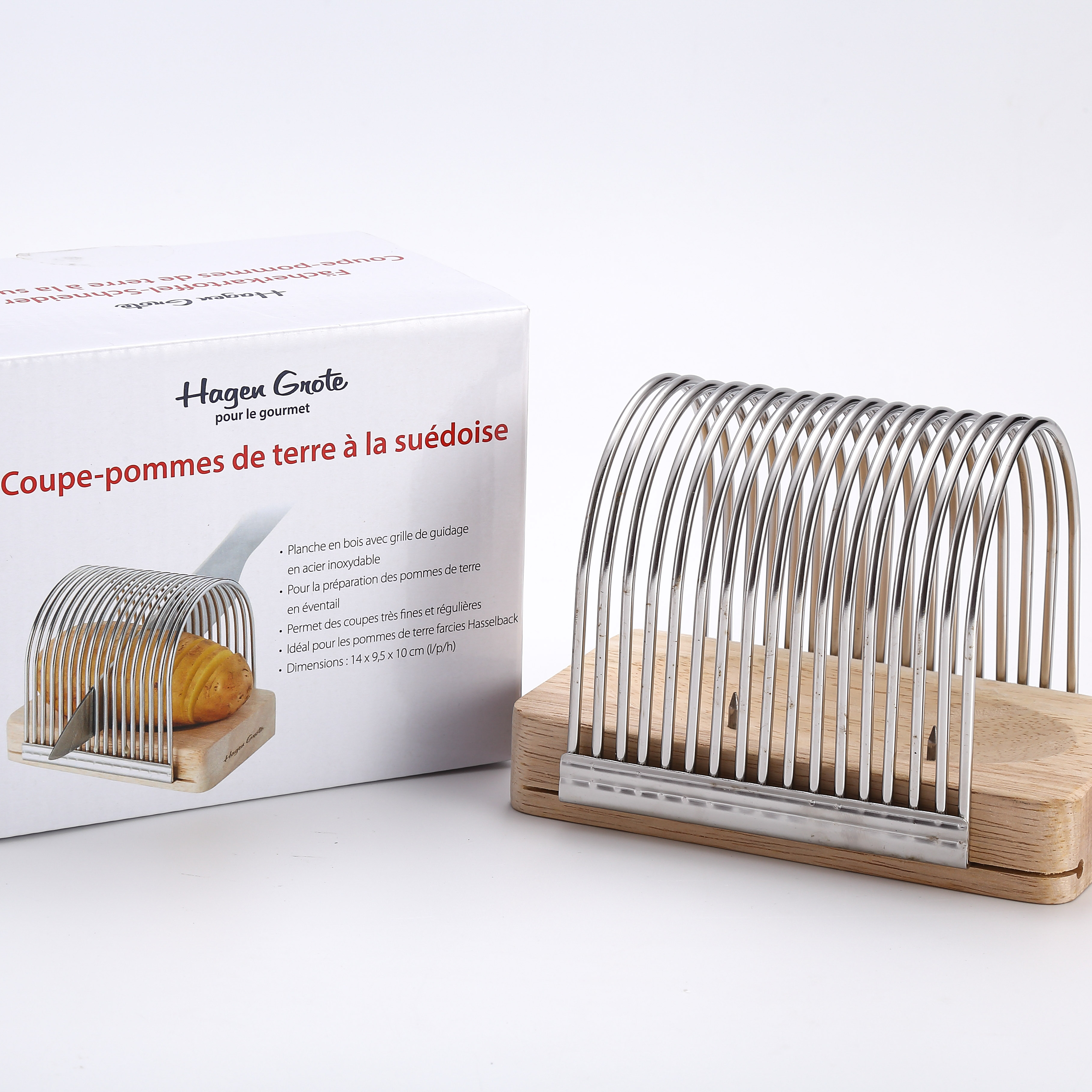 Hasselback Potato Slicing Rack: Perfect for Baking & Grilling ...