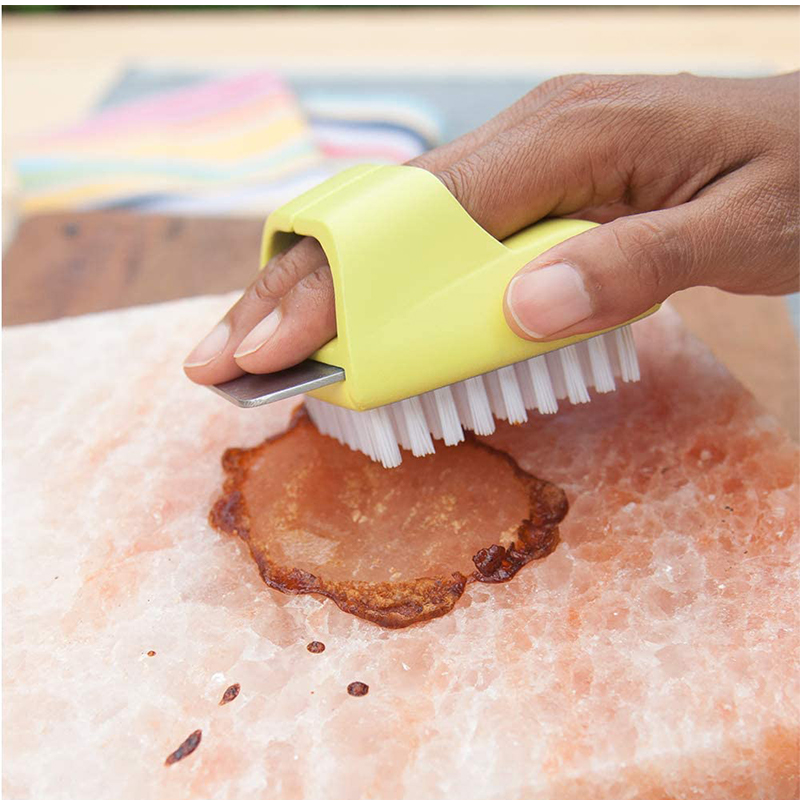 Enhance Your Cooking with a Salt Plate Scrubber Brush – Perfect for ...