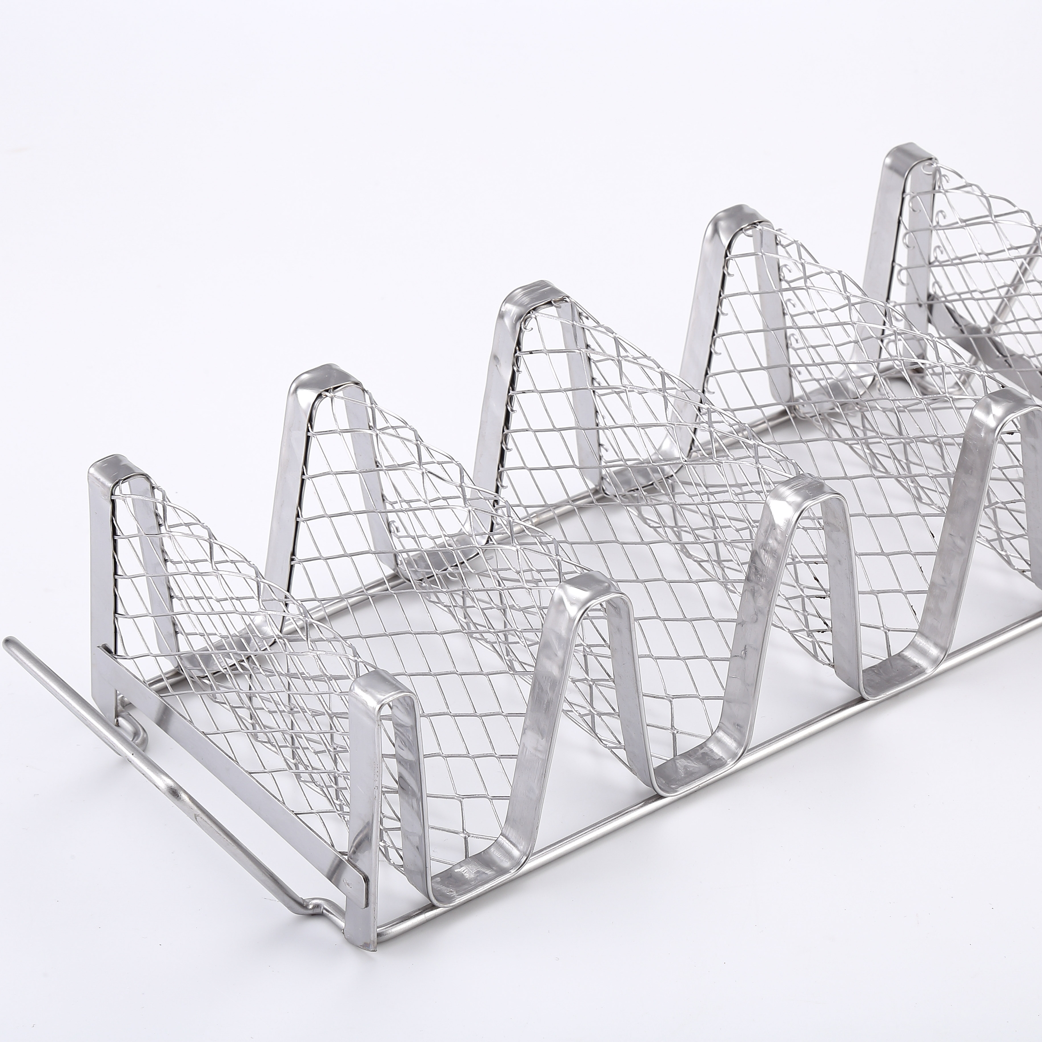 Versatile Stainless Steel Taco Rack for Perfectly Plated Tacos and Easy ...
