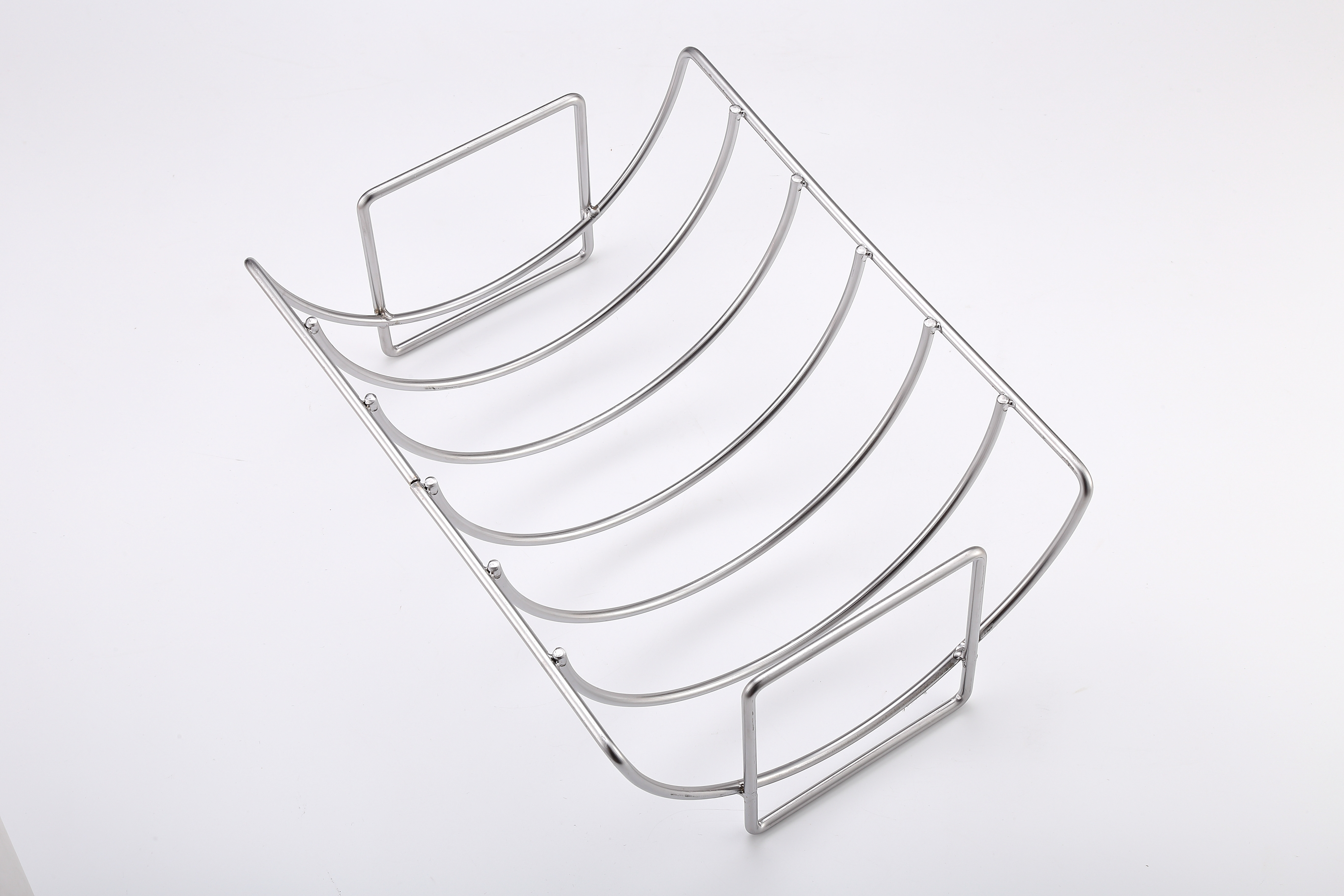 Stainless Steel Reversible Roasting Rack for Perfect Ribs & Roasts ...