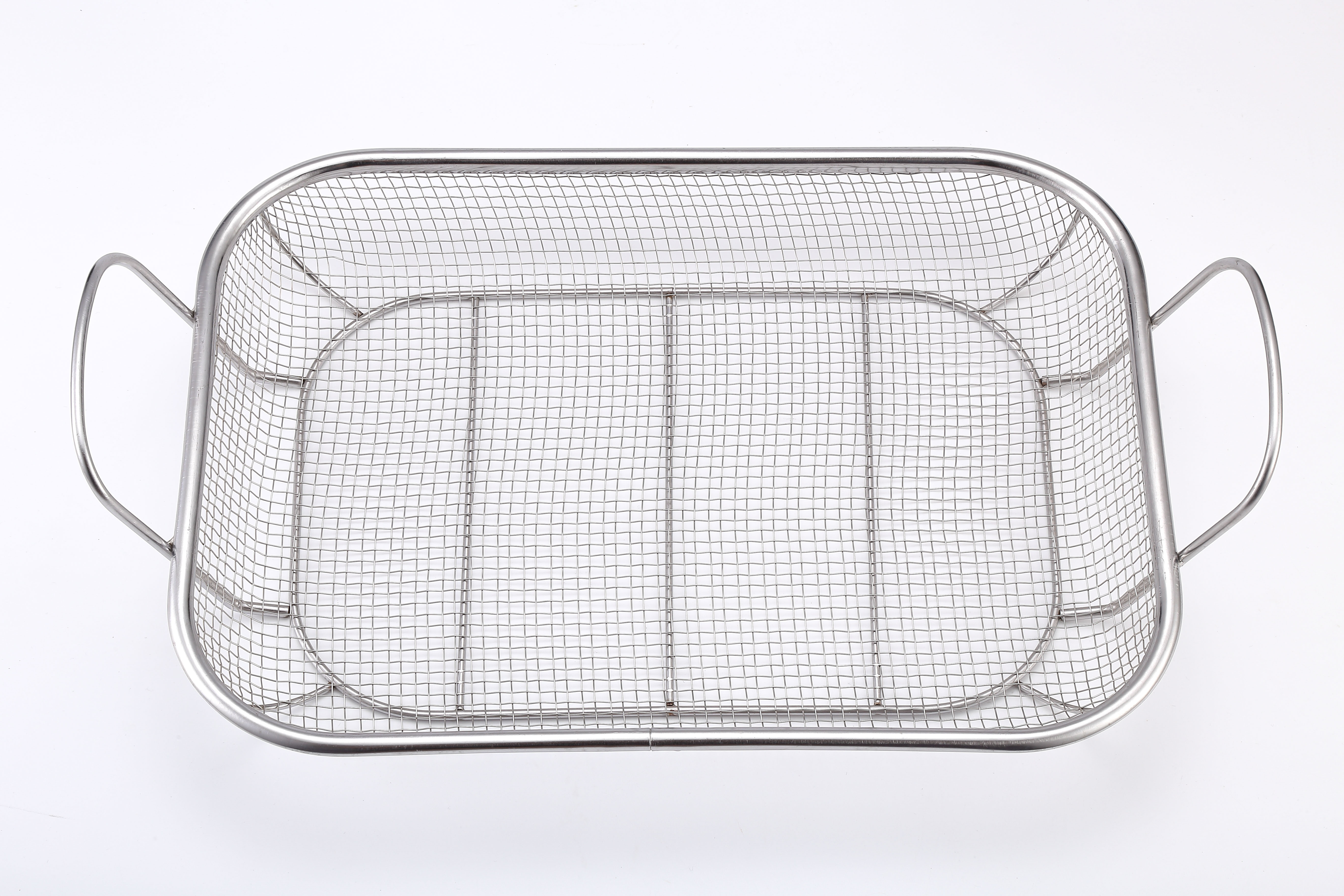 Durable Stainless Mesh Roasting Pan for Perfectly Even Cooking & Easy ...