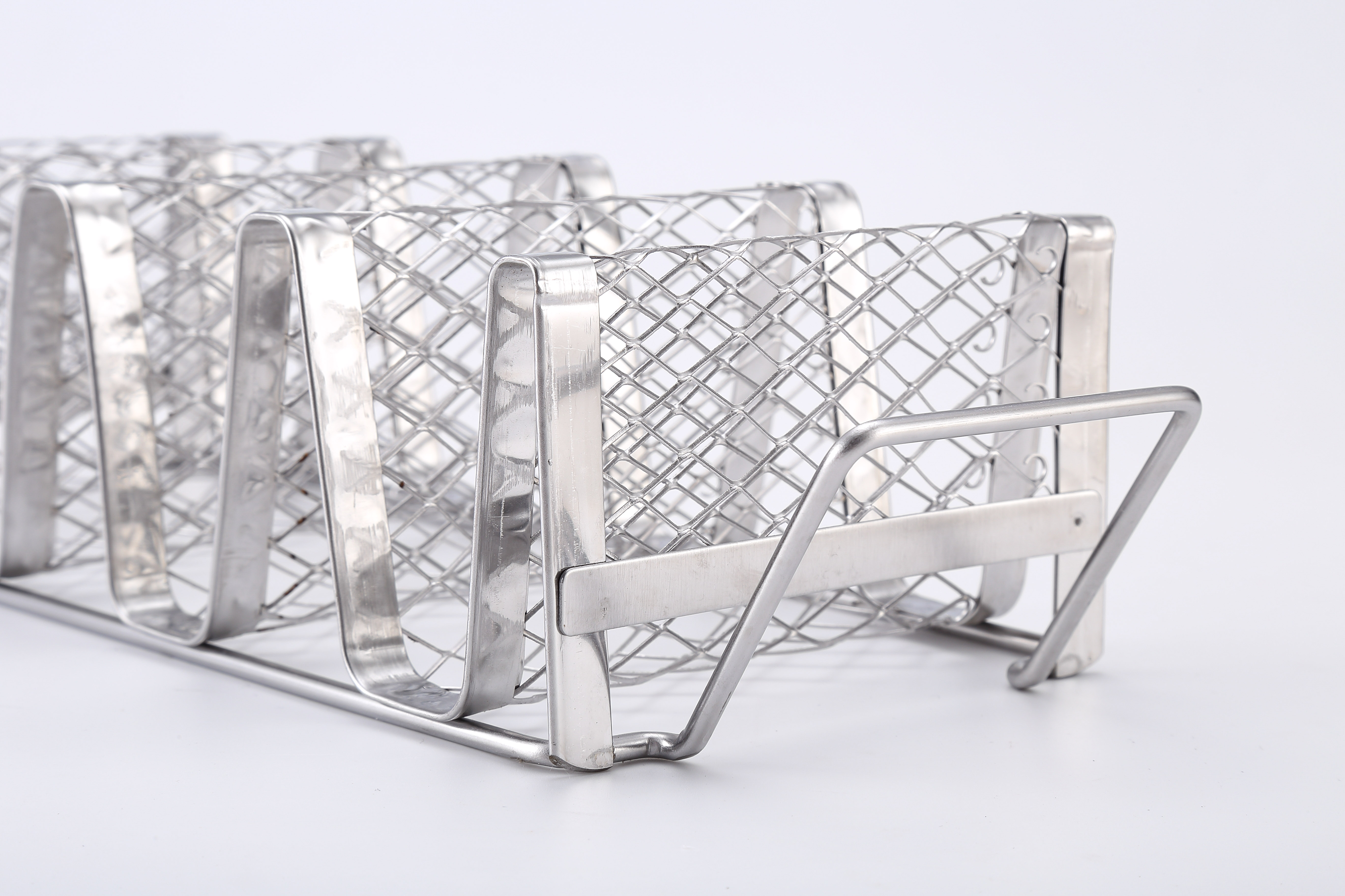 Versatile Stainless Steel Taco Rack for Perfectly Plated Tacos and Easy ...