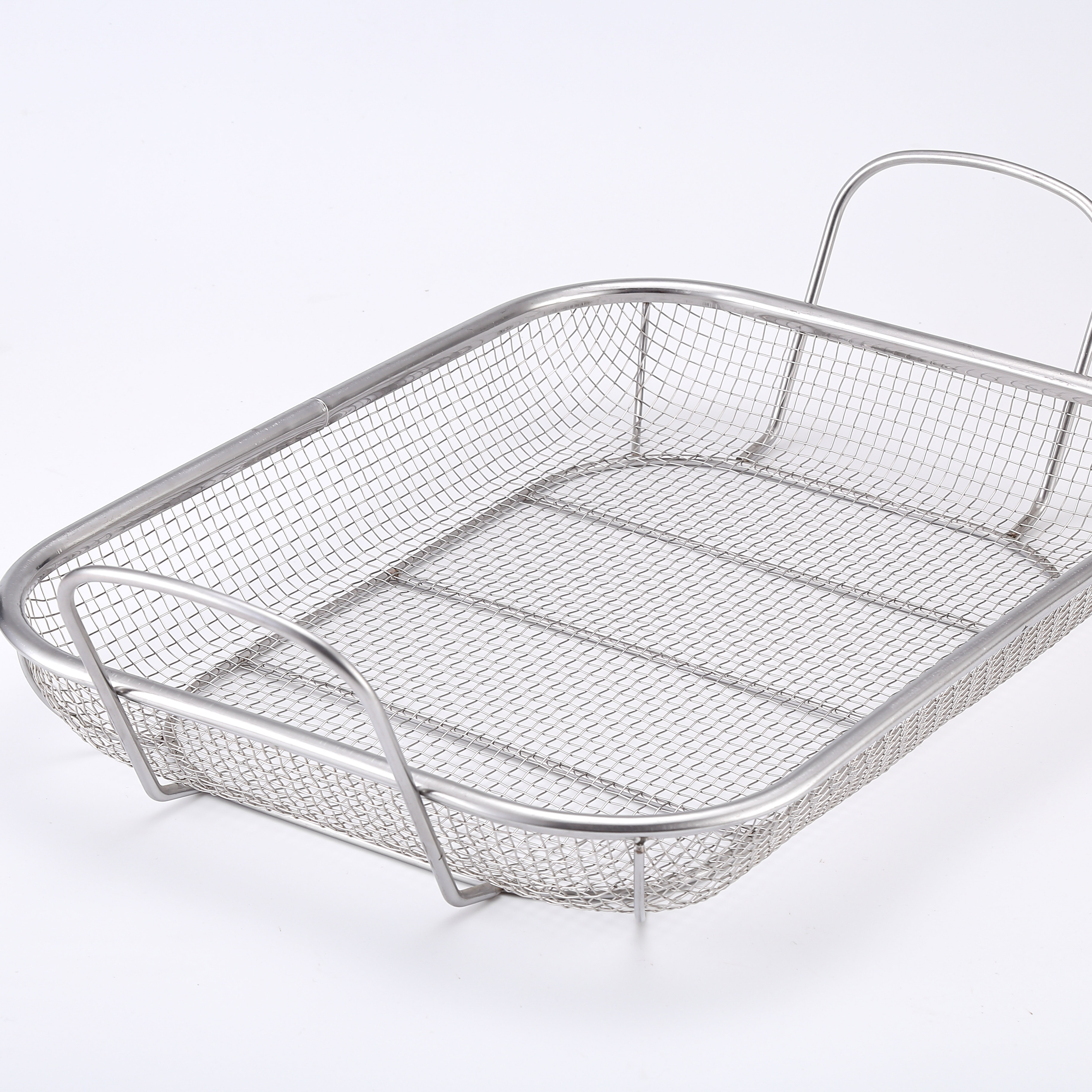 Durable Stainless Mesh Roasting Pan for Perfectly Even Cooking & Easy ...