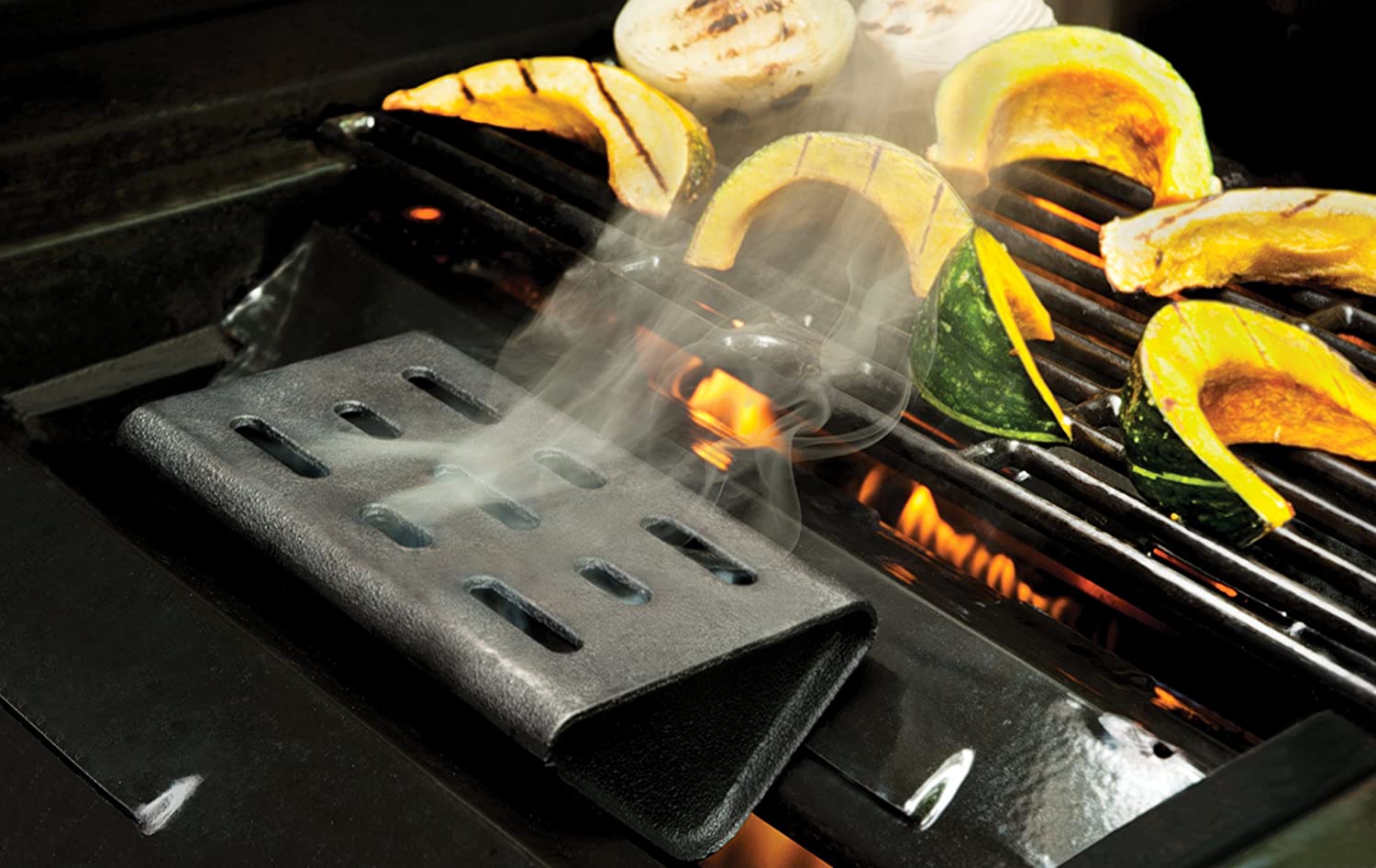 Enhance Flavor with Our Stainless Steel V-Shaped Gas Grill Smoker Box