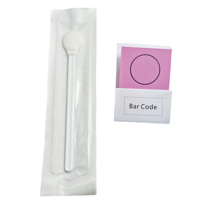 Buccal collection card