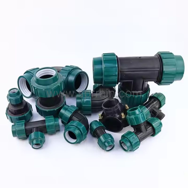 PP Compression Fittings Various styles to choose For Water Pipes PE Pipe Fittings HDPE Fittings ...