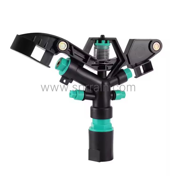 Rain Gun Sprinkler 360 Degree Rotating Impact Water Sprinkler