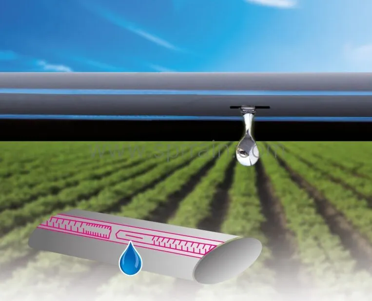 Laser hole T-tape drip irrigation tape