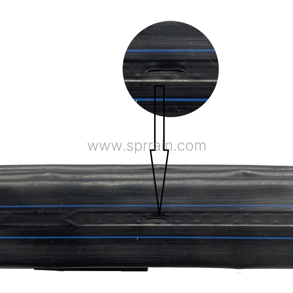 Laser hole T-tape drip irrigation tape