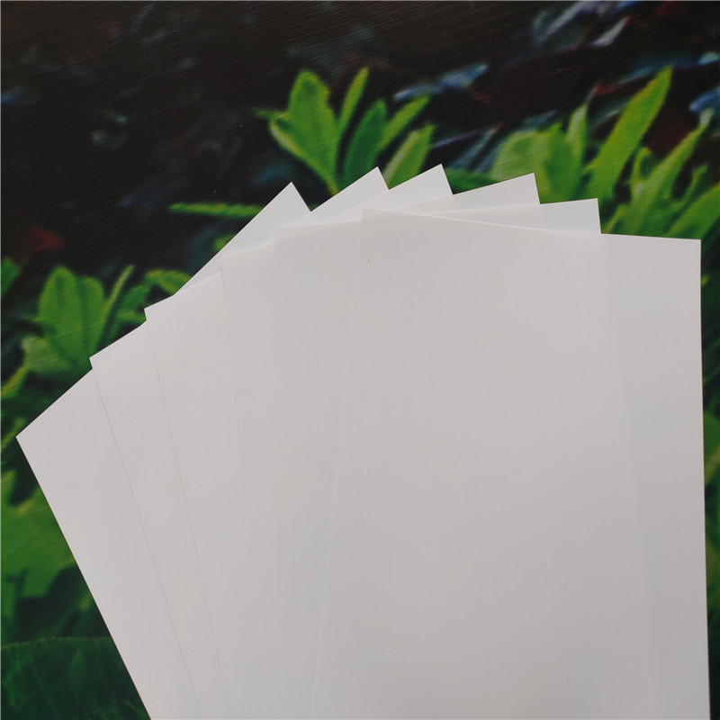 Lámina ABS Blanco Mate Resistente a Altas Temperaturas para Tarjetas ...