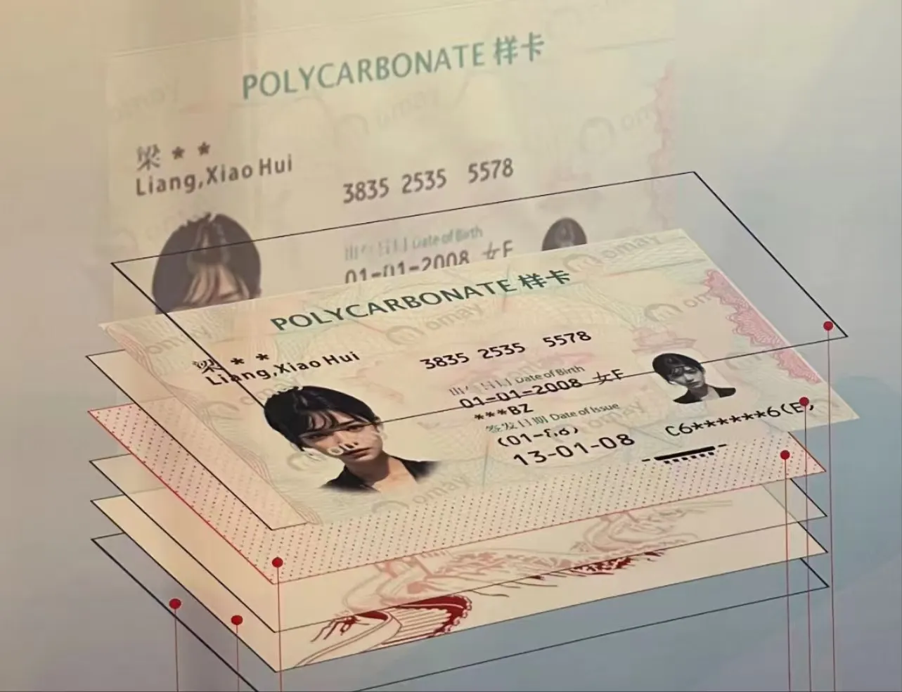 PC Blank Cards - Ideal for ID Cards & Driving Licenses - Durable & Long ...