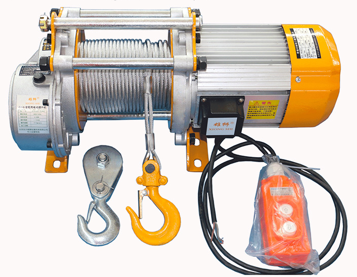 Powerful Electric Wire Rope Pulling Winch & Lever Block for Heavy ...