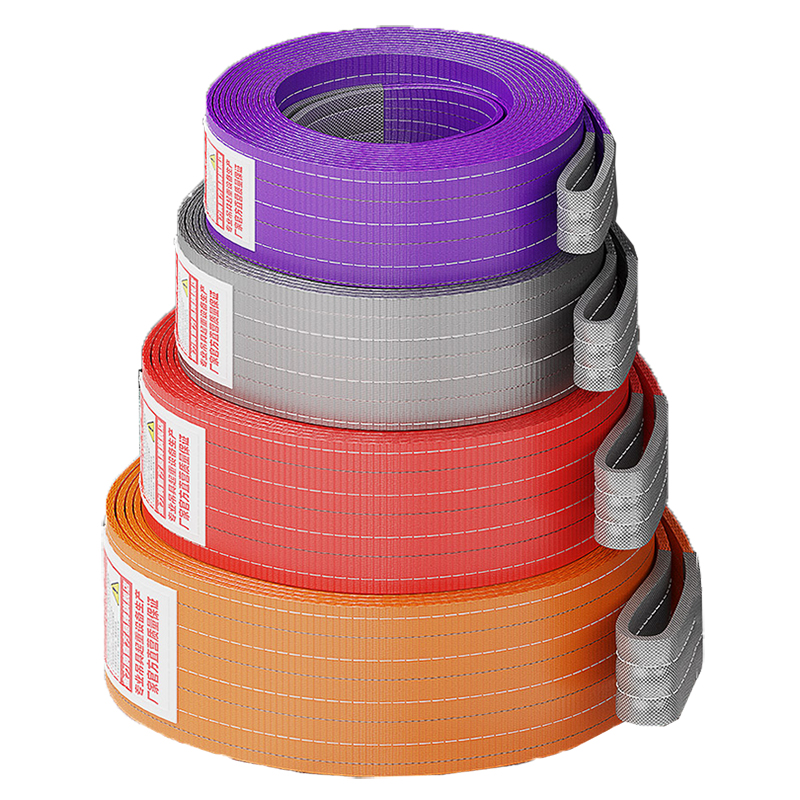 Juren Flat Lifting Webbing Slings: 1-20 Ton Capacity, Multiple Color ...