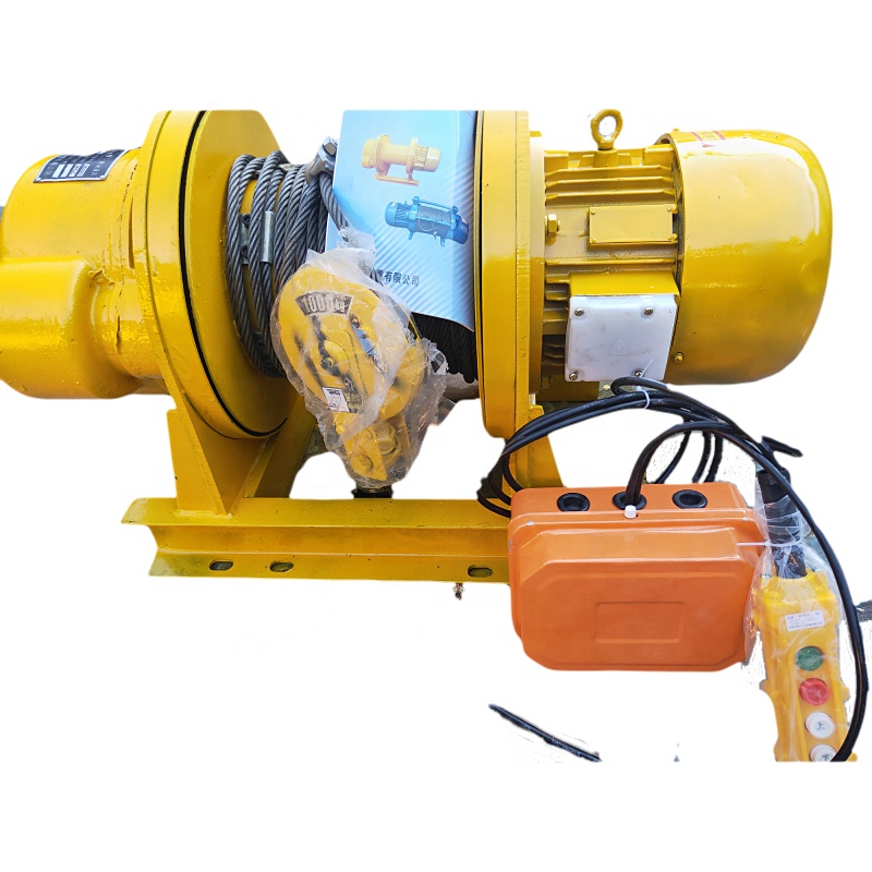 5 Ton Electric Wire Rope Hoist Winch 380V for Lifting & Positioning in ...