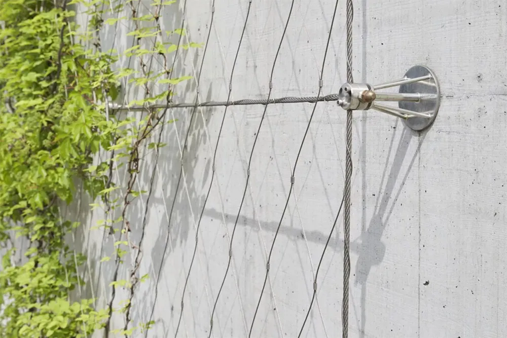 stainless steel rope mesh, green wall wire mesh supplier, manufacturer
