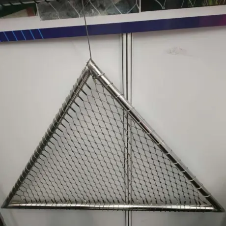 316stainless steel webnet wire rope mesh frames