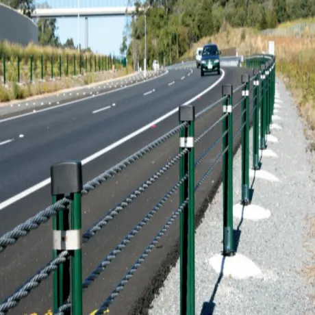 Wire Rope Safety Barrier