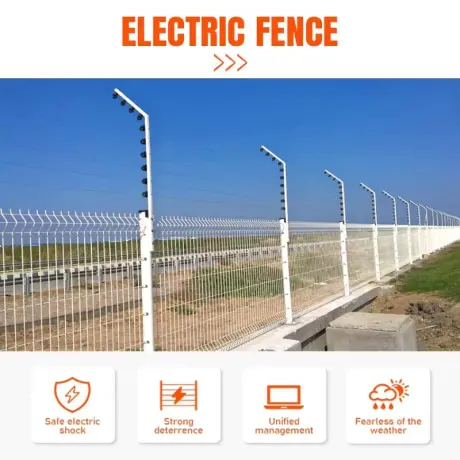 High-Security Electrified Fence System | Jinjue Advanced Protection