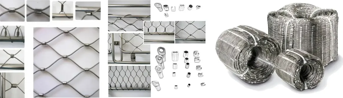 stainless steel ferrule rope mesh manufacturer