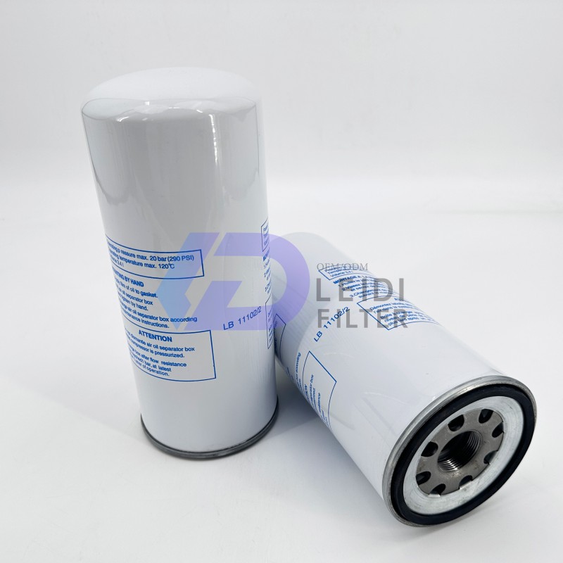 Air compressor oil filter LB11102-2 - Leidi Filter